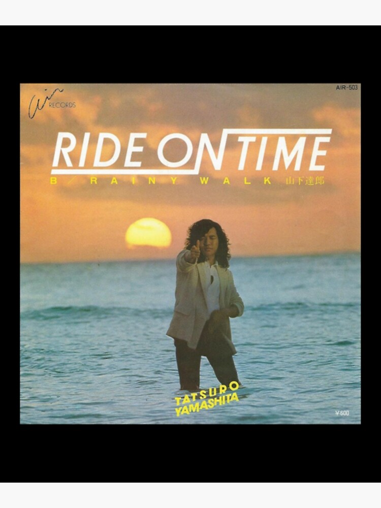 Ride On Time 1980 Tatsuro Yamashita Premium Matte Vertical Poster ...