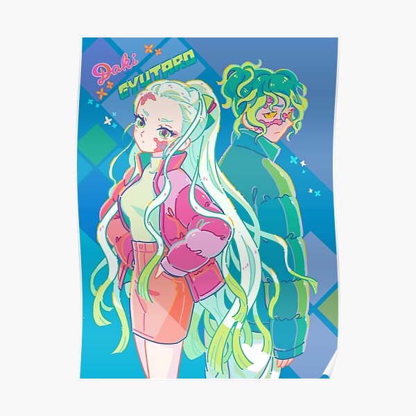 "Gyutaro and Daki - Demon slayer" Poster by AnimeXstyle | Redbubble