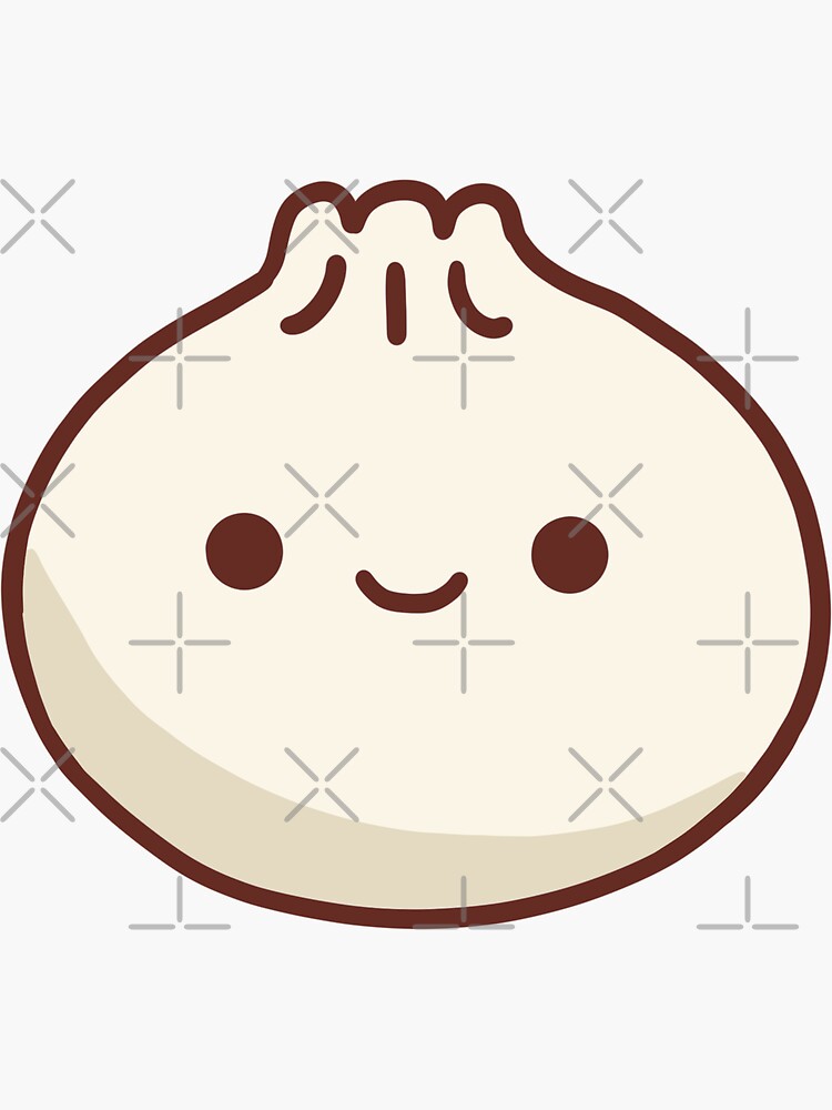 "Cute dumpling " Sticker for Sale by Bellaco | Redbubble
