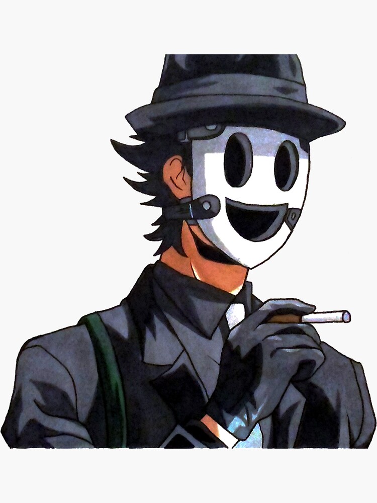 "Yuka "Sniper Mask" Makoto - High Rise Invasion" Sticker by ...