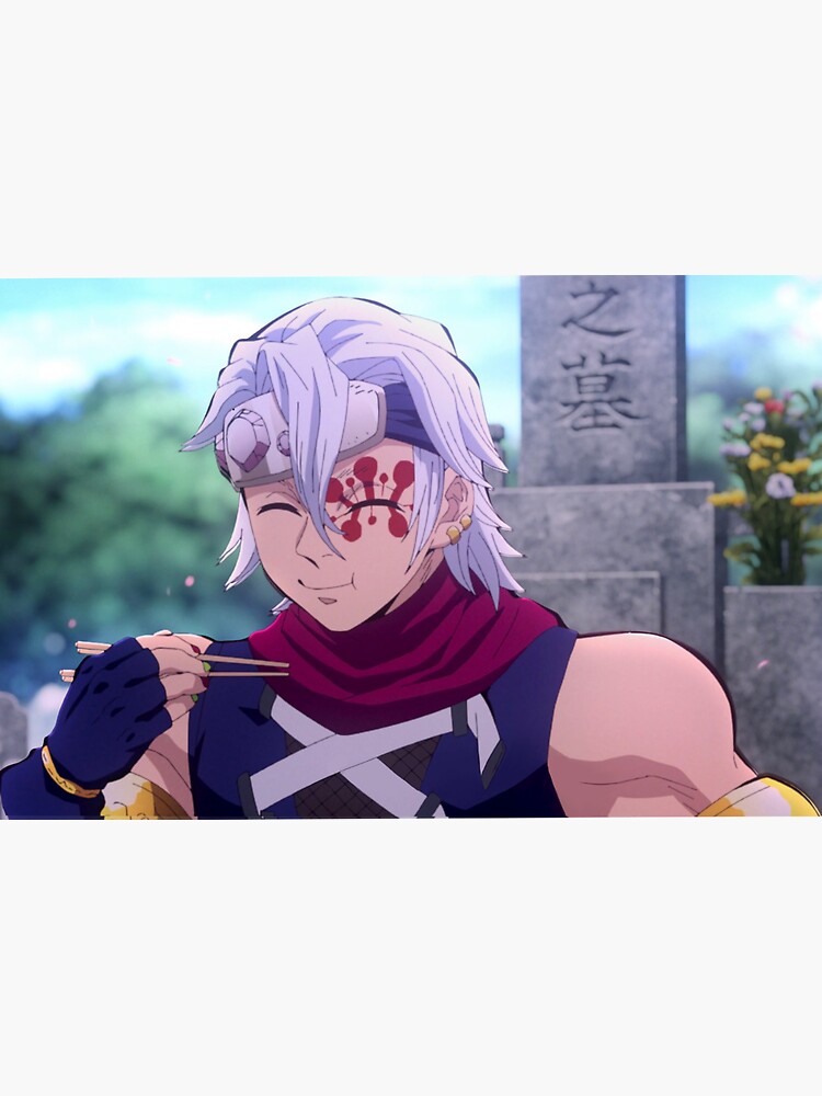 "Baby Tengen Eating (with background) " Sticker by stef2311 | Redbubble