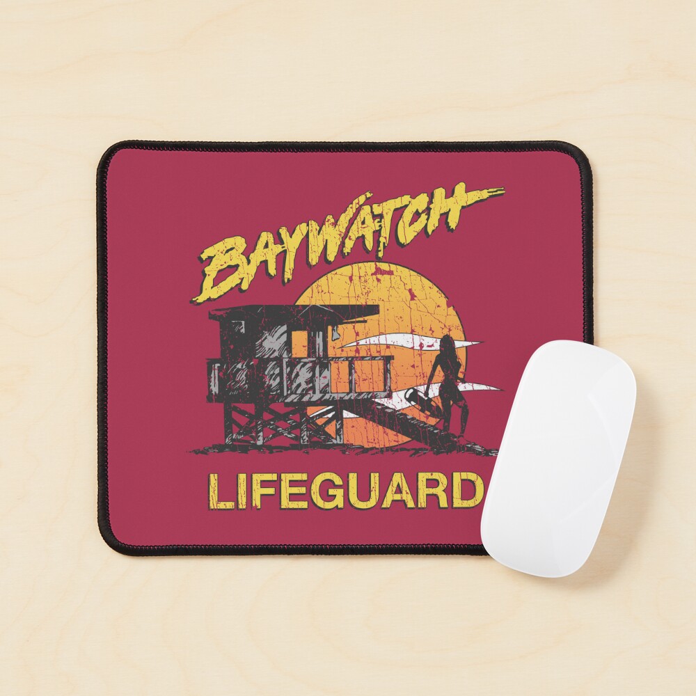 "Baywatch Lifeguard Sunset 1989" Poster for Sale by AstroZombie6669 ...