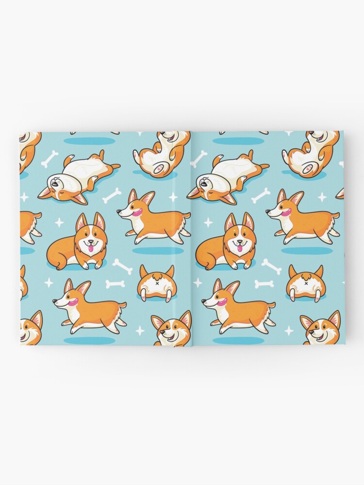 "Corgi" Hardcover Journal for Sale by PenguinHouse | Redbubble