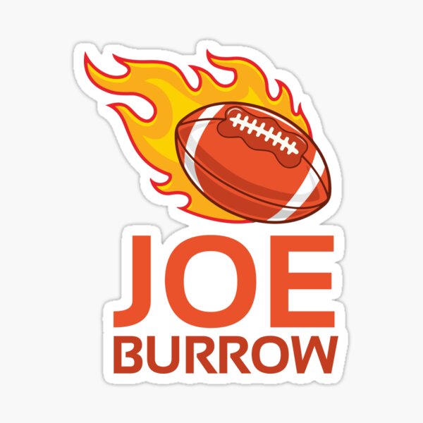 "JOE BURROW" Sticker by anamajoris | Redbubble
