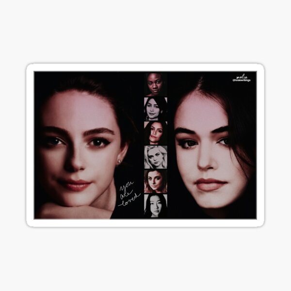 "Legacies girls" Sticker for Sale by mirrorballw | Redbubble