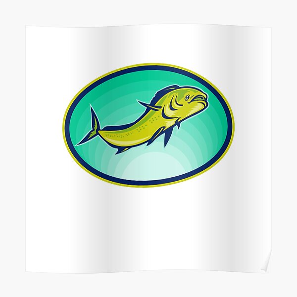 "Mahi Mahi fish Design" Poster by Btala | Redbubble