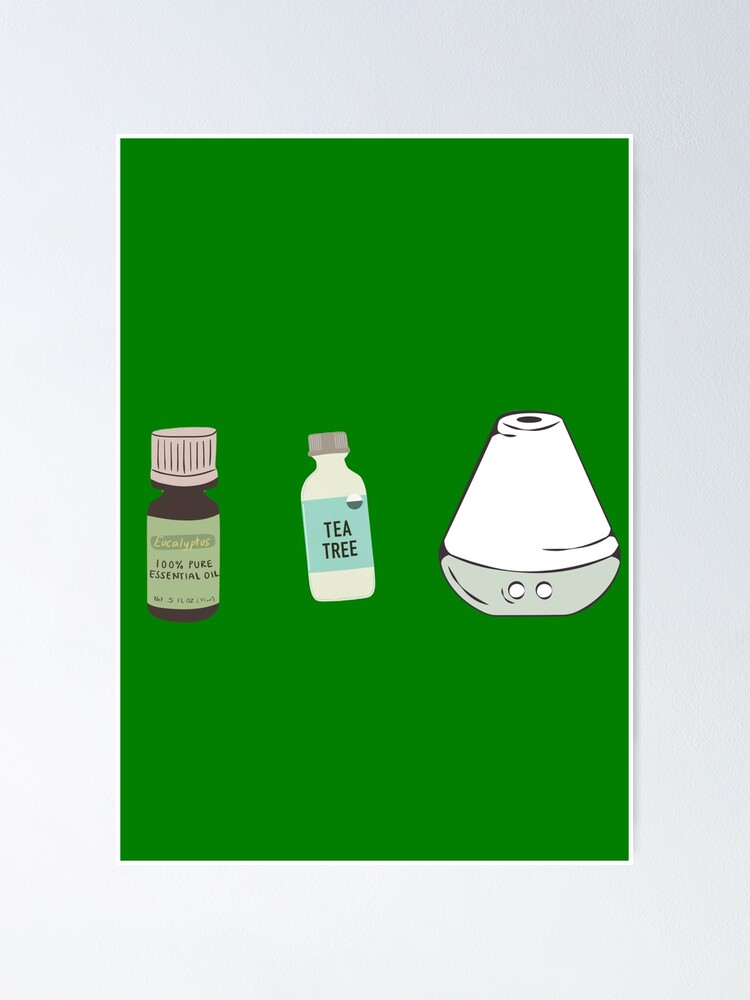 "DIFFUSER AND ESSENTIAL OIL STICKER "PACK"" Poster for Sale by ...
