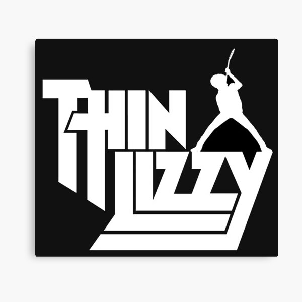 "thin lizzy logo" Canvas Print for Sale by mwookeypp | Redbubble