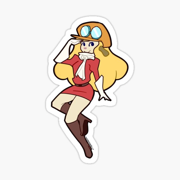 "Marie Hudson" Sticker by purpl3surreal | Redbubble