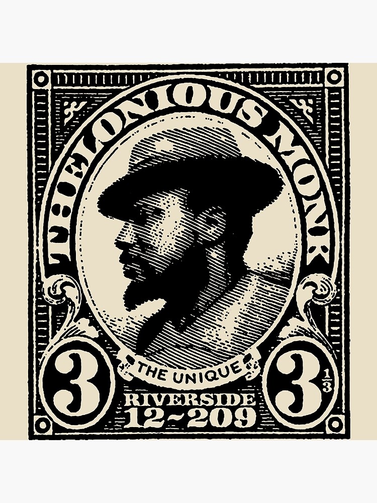 "The Unique Thelonious Monk " Poster for Sale by Johmite182 | Redbubble