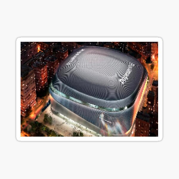 "New Bernabeu Pixelated Jigsaw Puzzle" Sticker for Sale by infazbdeen ...