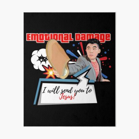 "Emotional Damage Steven He Meme" Art Board Print by ThunderBizz ...