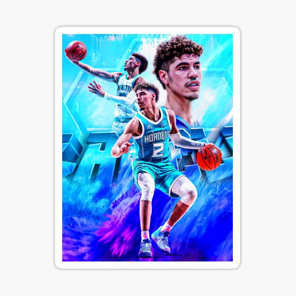 "Lamelo Ball 2 Basketball" Sticker by SherryRevels | Redbubble
