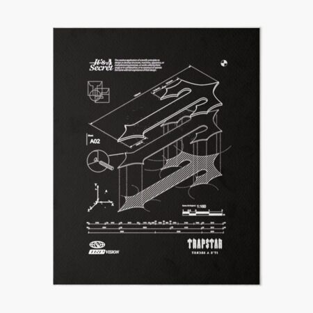 "TRAPSTAR DIY 2021" Art Board Print by Dobbins1302 | Redbubble