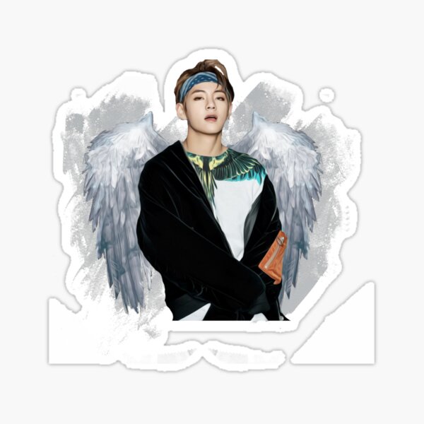 "V" Sticker for Sale by kwonjithong | Redbubble