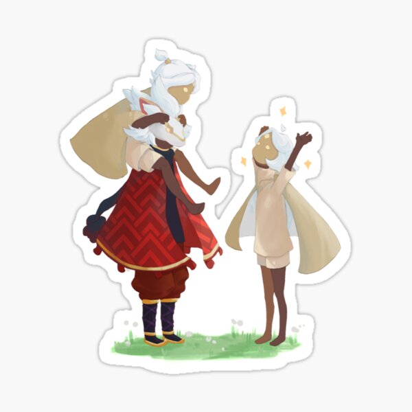 "Want to ride Sky Children of the Light " Sticker for Sale by ...