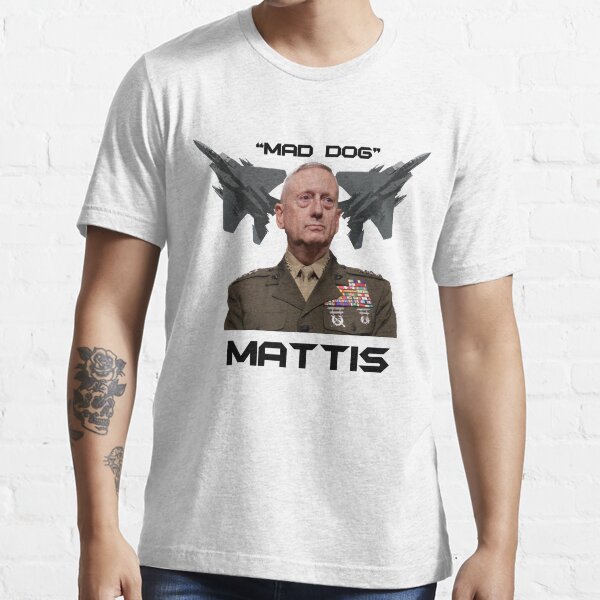 ""Mad Dog" Mattis" T-shirt for Sale by finlaysonart | Redbubble | trump ...
