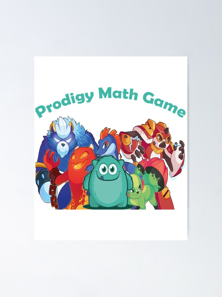 "Prodigy Math Game " Poster by ArrowsAndApple | Redbubble
