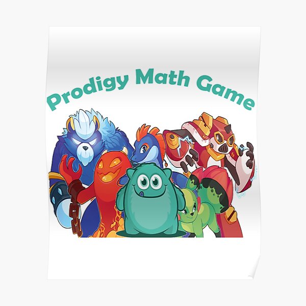 "Prodigy Math Game " Poster by ArrowsAndApple | Redbubble
