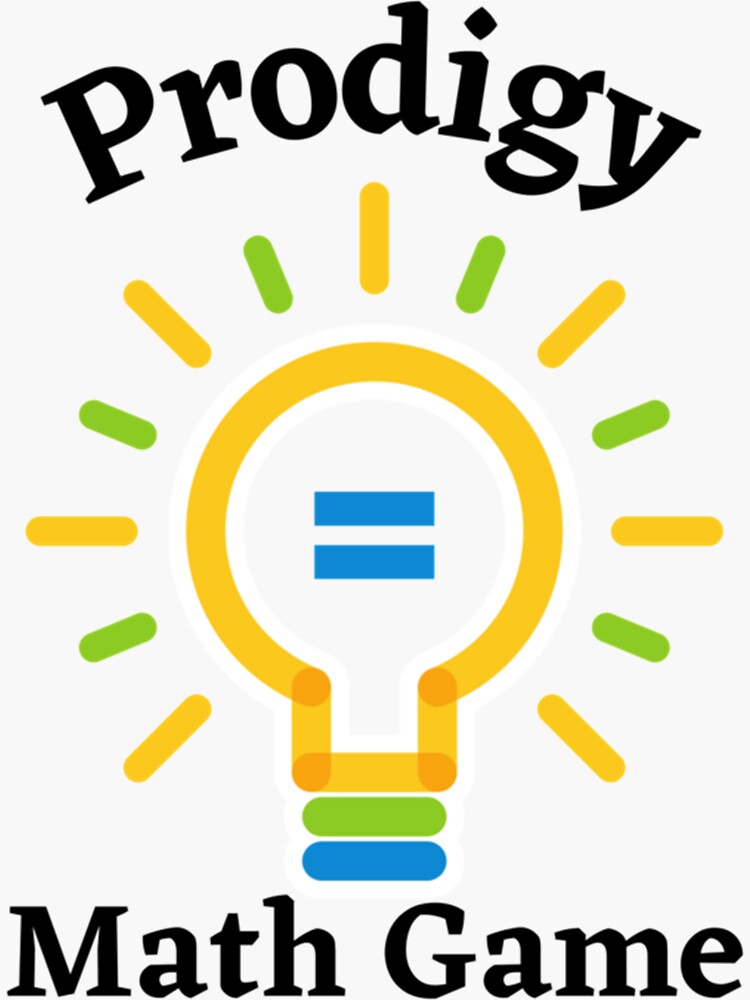 "Prodigy Math Game " Sticker for Sale by ArrowsAndApple | Redbubble