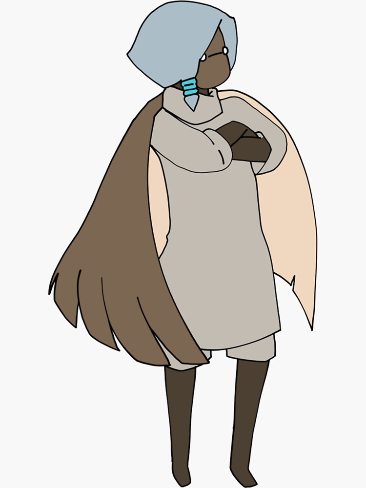 "Sky Kid Grumpy Emote " Sticker for Sale by CapeAndCloud | Redbubble