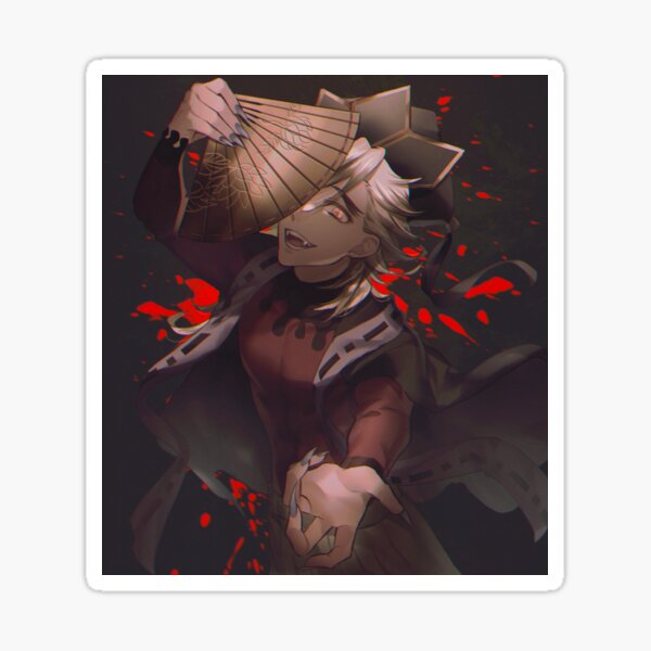 "Doma - Demon slayer" Sticker by AnimeXstyle | Redbubble