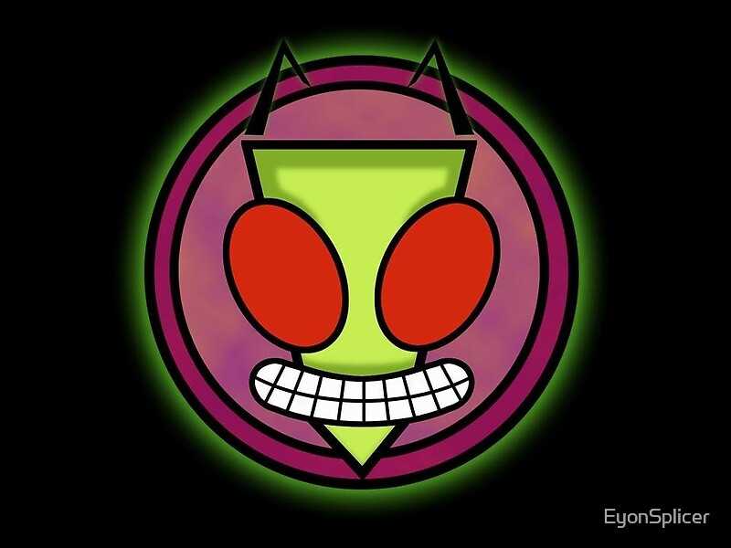 "Irken Armada Symbol Red and Green Version - Invader Zim" by ...