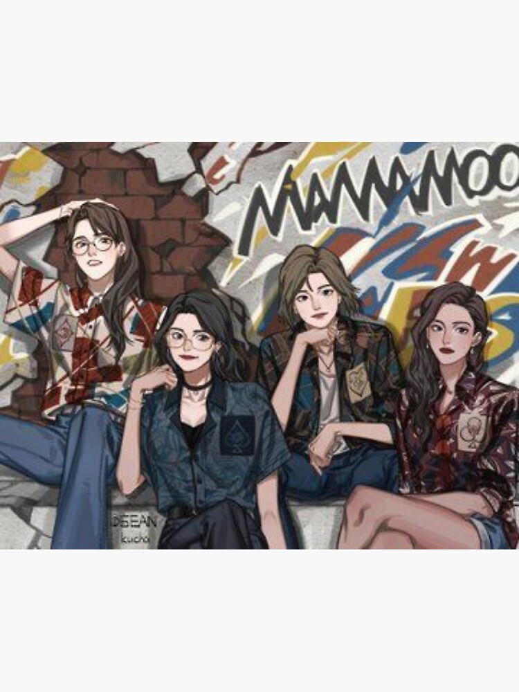 "Mamamoo" Sticker for Sale by tinlulu | Redbubble