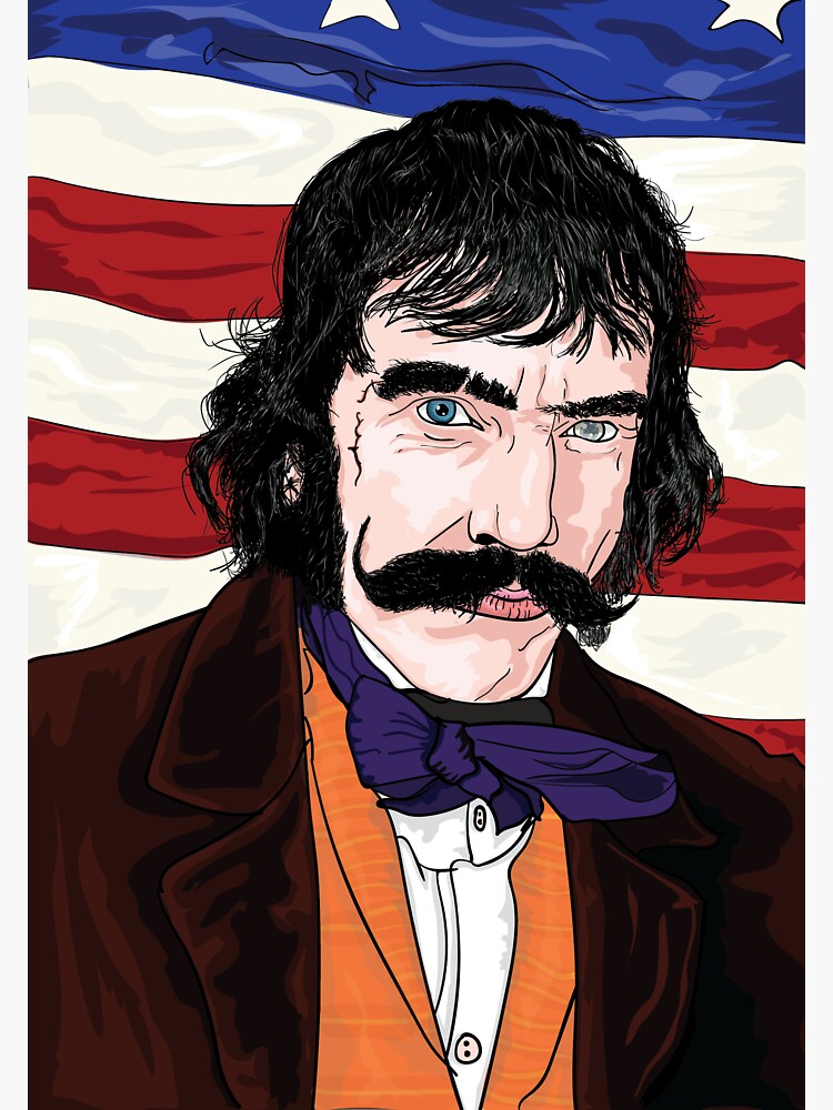 "Bill the Butcher" Sticker by DMDB | Redbubble