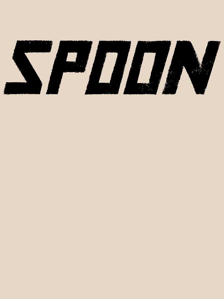 "Spoon Band Logo" T-shirt for Sale by summerdream27 | Redbubble | spoon ...