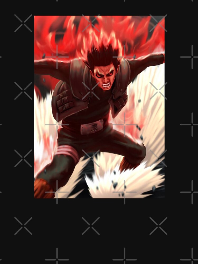 "Maito Gai Might Guy" T-shirt for Sale by NinjaMafia | Redbubble ...