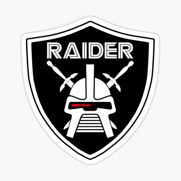 "Cylon Raider" Sticker for Sale by simonbreeze | Redbubble