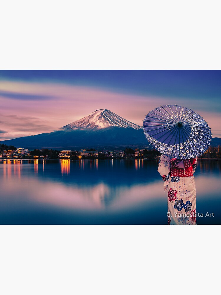 "Mt.Fuji" Sticker by c-yamashita | Redbubble