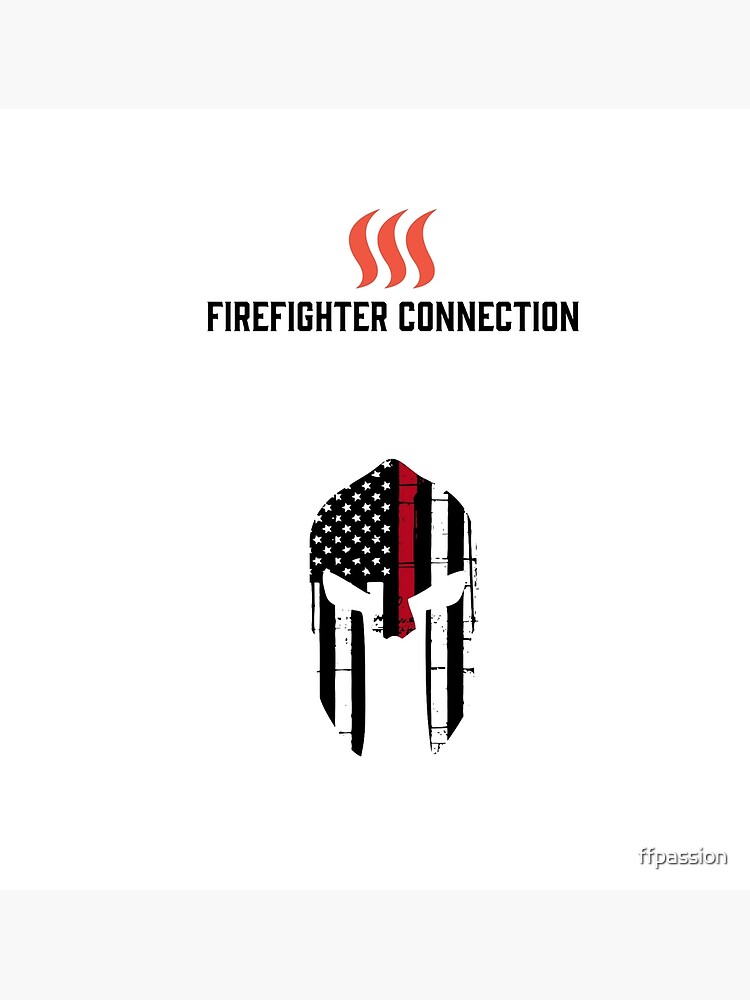 "Firefighter Connection Merch" Poster for Sale by ffpassion | Redbubble
