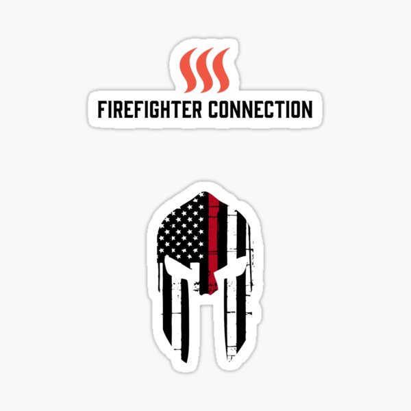 "Firefighter Connection Merch" Sticker by ffpassion | Redbubble