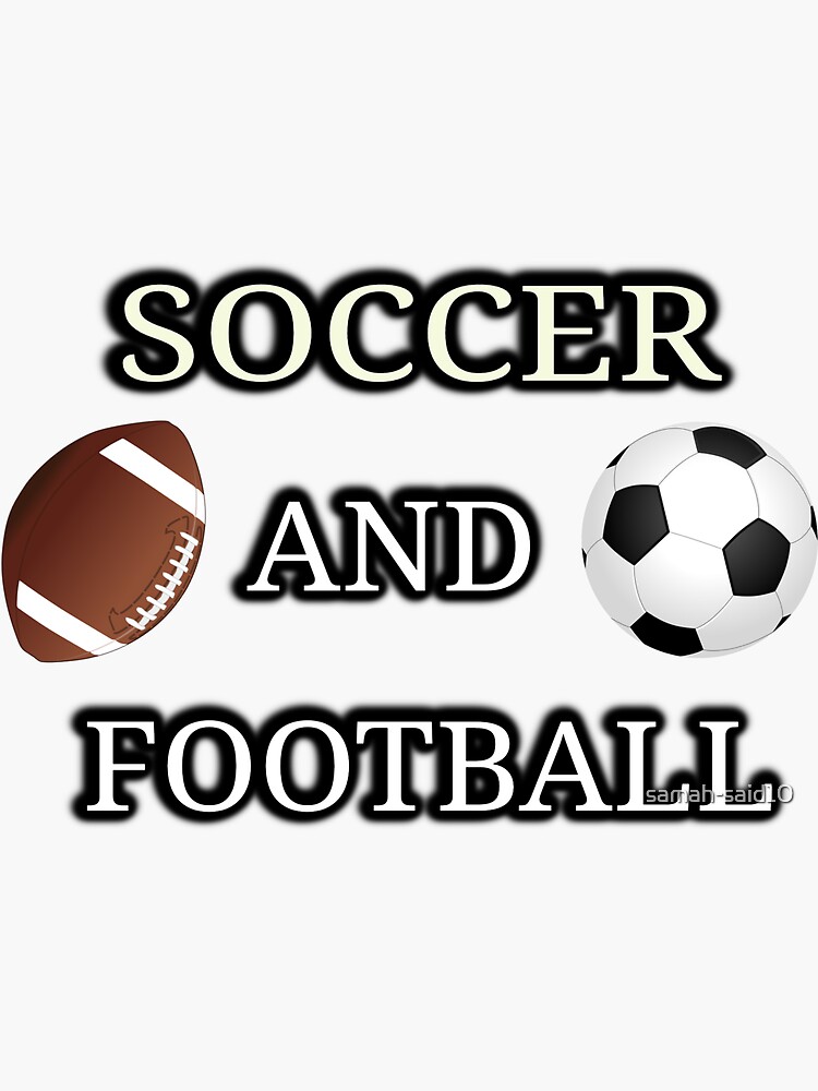"Amazing Soccer And Football" Sticker by samah-said10 | Redbubble