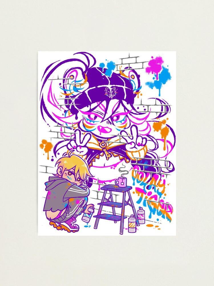 Lámina fotográfica «Hazaña de Oolay-Tiger. sinkaraia (versión blanca ...