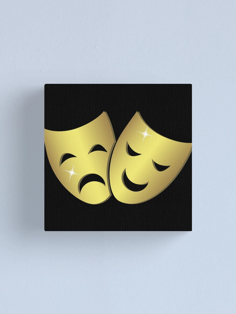 Carbord Theater Masks Happy And Sad Greek Theatre Masks Craft Activity