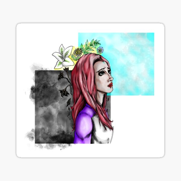 "Looking Up" Sticker by ParadoxGraphix | Redbubble