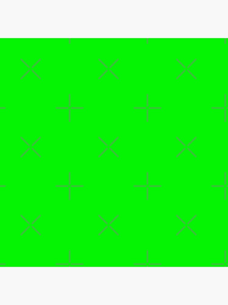 Pegatina «Perfecto para Chroma Key - Color de pantalla verde ...