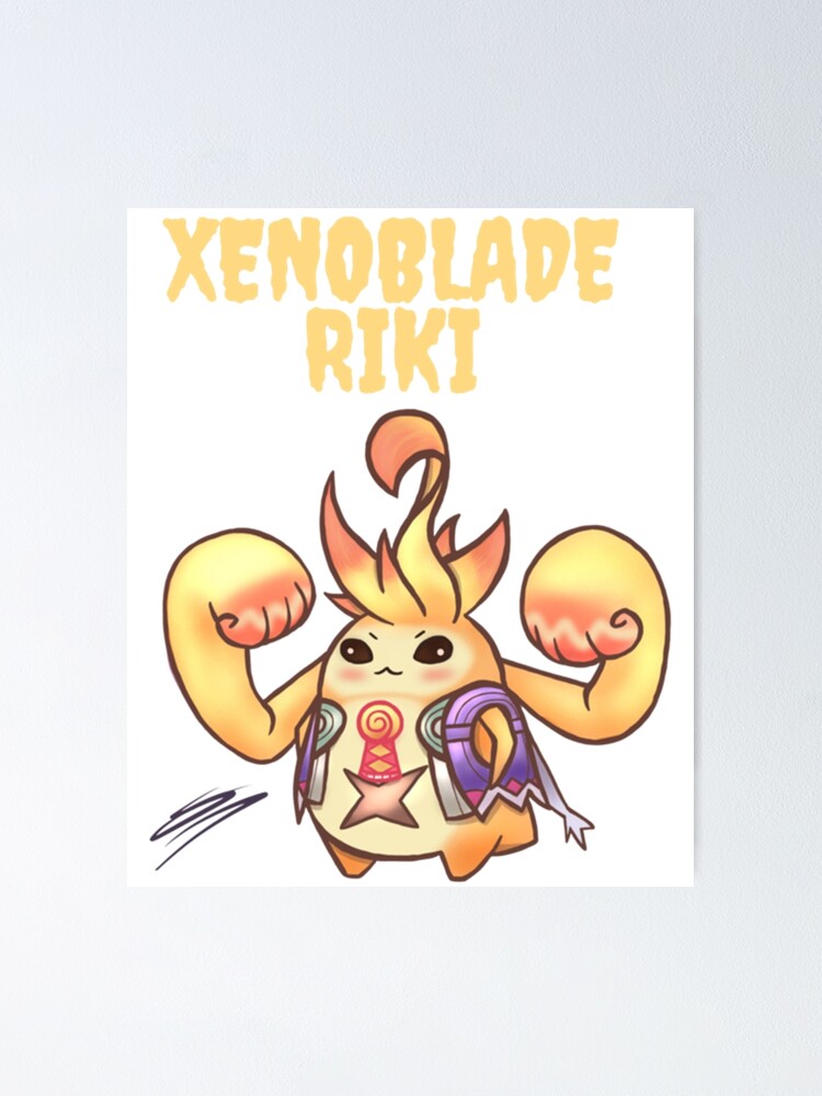 "Xenoblade Riki Arts " Poster for Sale by EngraveMy | Redbubble