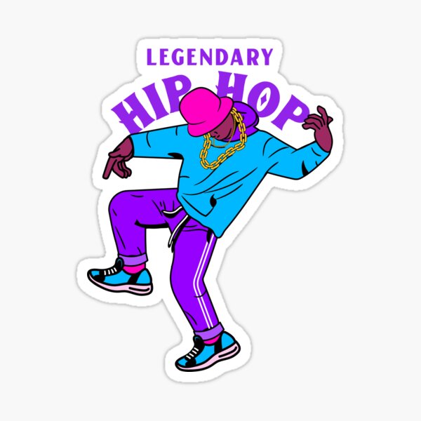 "HIP HOP" Sticker by muamer1 | Redbubble