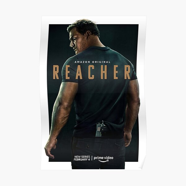 "reacher poster" Poster by simssarah | Redbubble