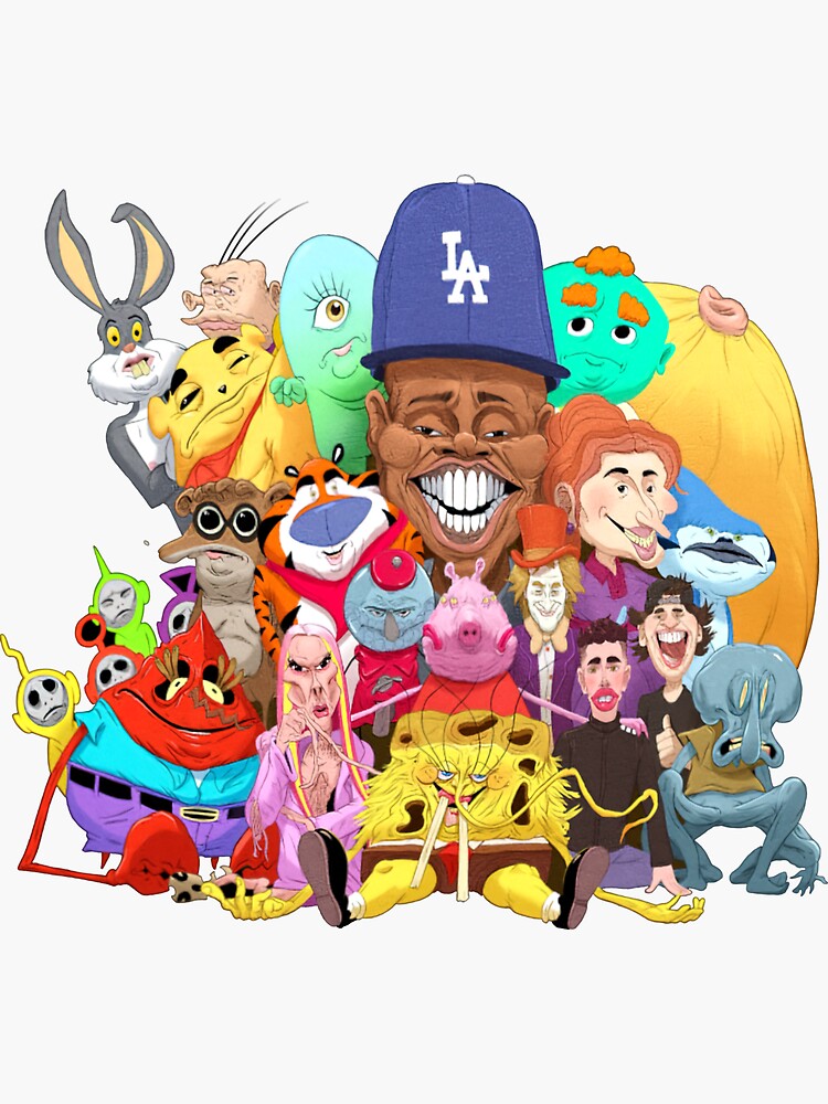 "Meatcanyon Merch 3m Subs Shirt" Sticker for Sale by mavisrf1mar ...