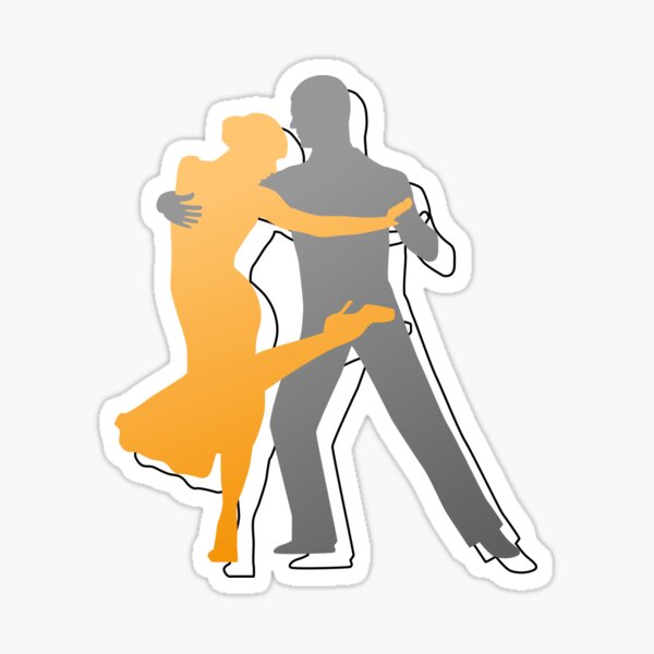 "Argentine tango" Sticker by FreakOutShirts | Redbubble