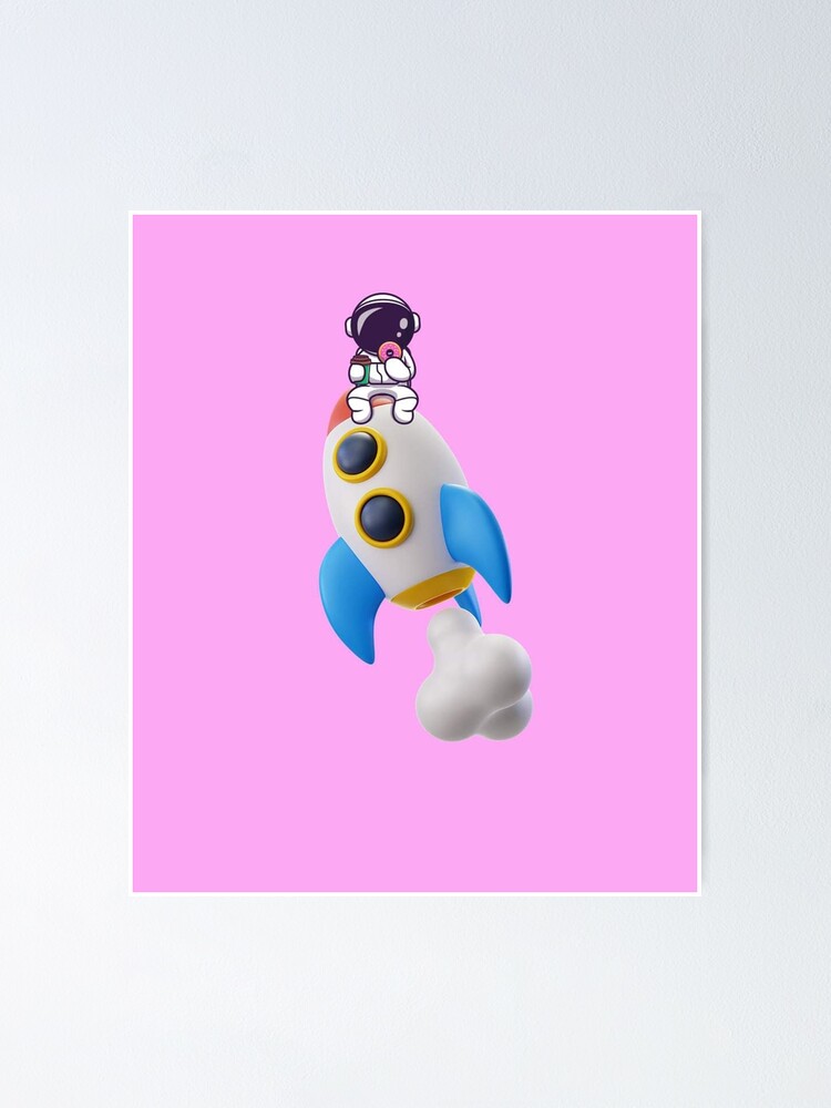 "ASTRONOD NFT" Poster by BigTimeArt | Redbubble