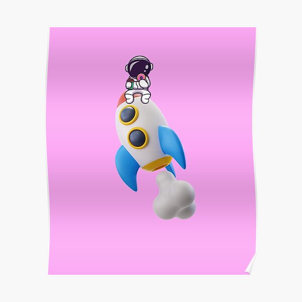 "ASTRONOD NFT" Poster by BigTimeArt | Redbubble