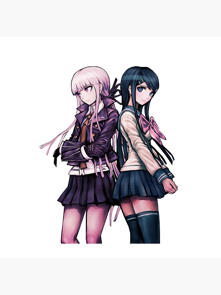 Kyoko Kirigiri And Sayaka Maizono Poster By Seyf Smp Redbubble
