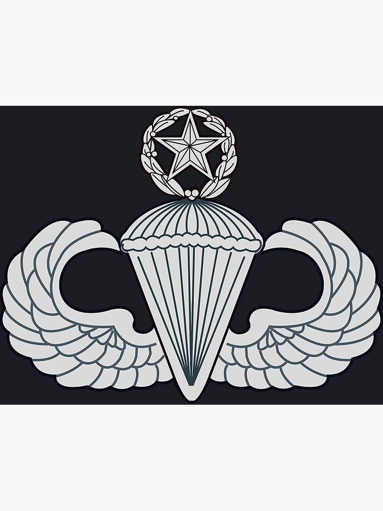 "Master Parachutist Badge - USA" Poster for Sale by wordwidesymbols ...