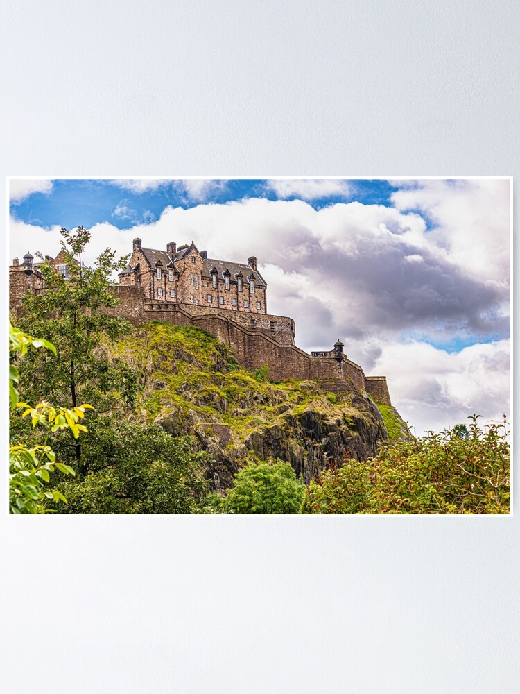 "Edinburgh Castle" Poster for Sale by StewieStrout | Redbubble